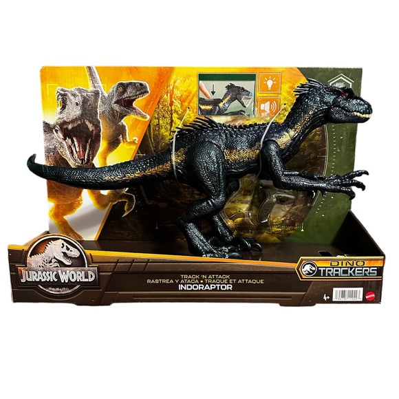 Mattel | Toys | Jurassic World Mattel Track N Attack Indoraptor Dino ...
